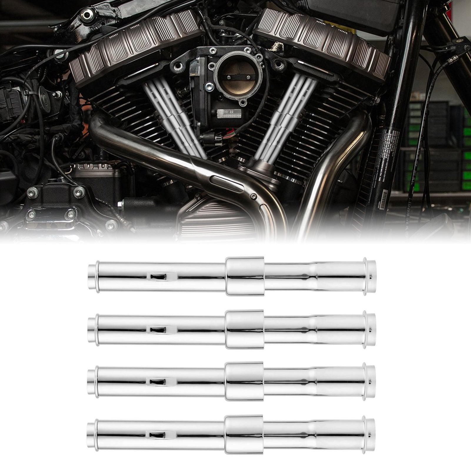 1999-2017 HARLEY TWIN CAM MODELS Pushrod Cover Kit | Mofunparts