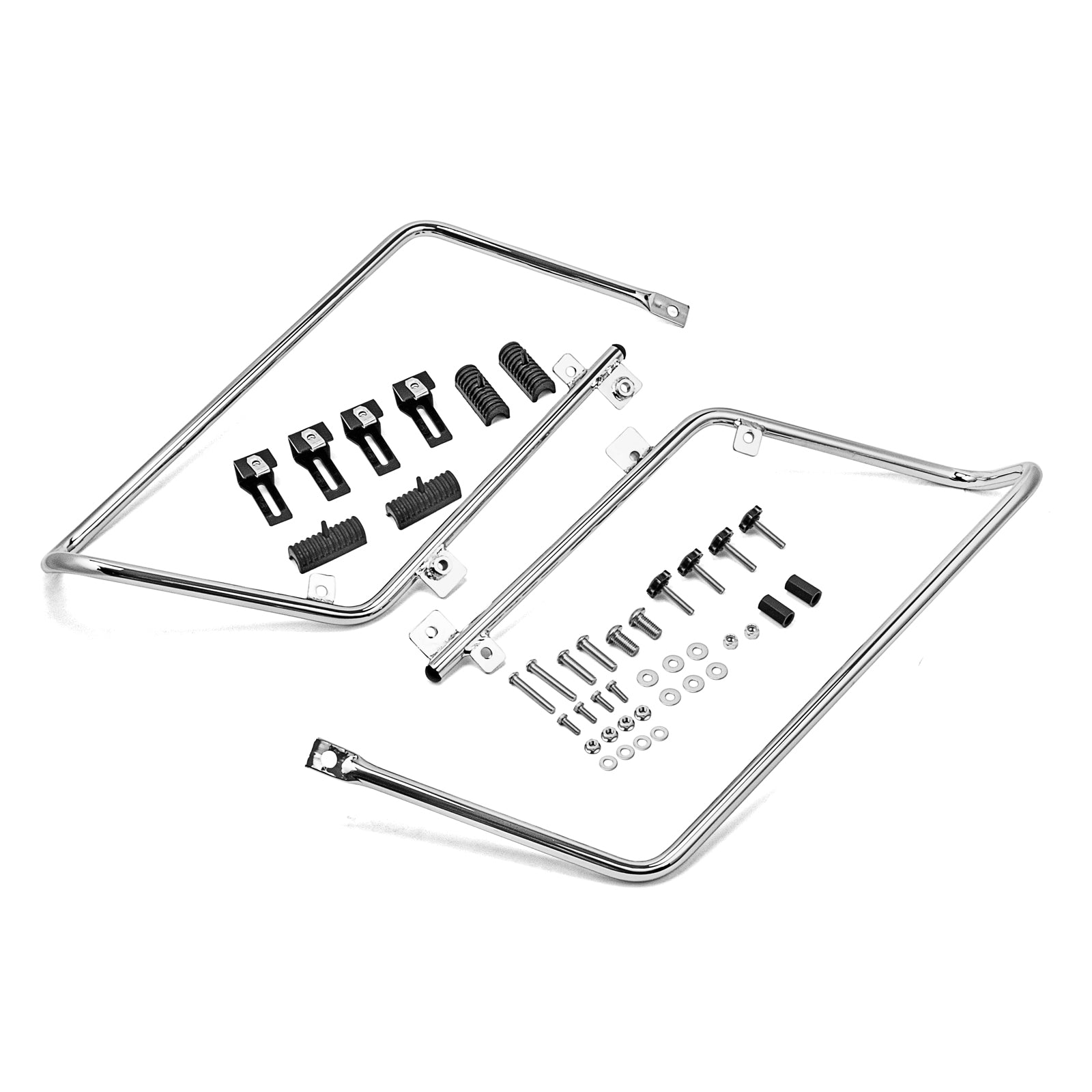 2008-2017 Harley Dyna FXDF FXDB FXDC Saddlebag Conversion Support Brac ...