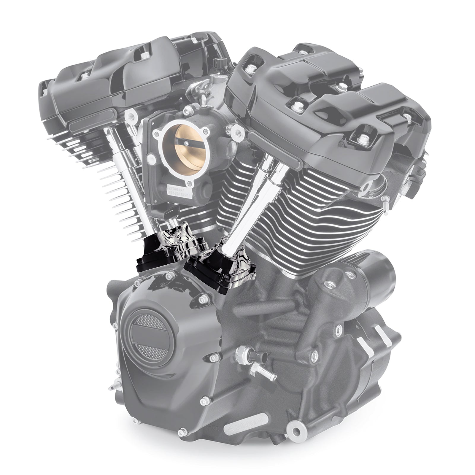 2017-UP Harley Touring Road Glide Road King Tappet & Pushrod Tubes Cov ...